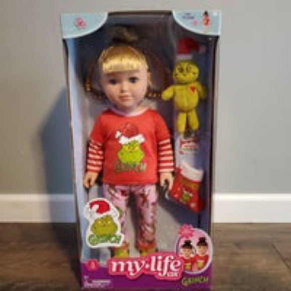 My Life As | Toys | My Life As Poseable Grinch Sleepover 8 Inch Doll ...